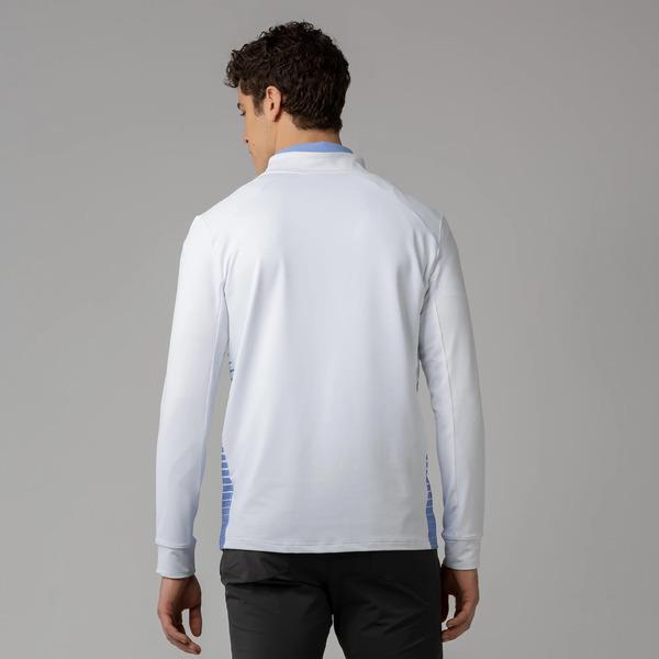 Levelwear Men's Beam Quarter Zip - Hydrangea/White – Tee 2 Green