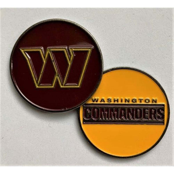 NFL Ball Marker Washington Commanders – Tee 2 Green